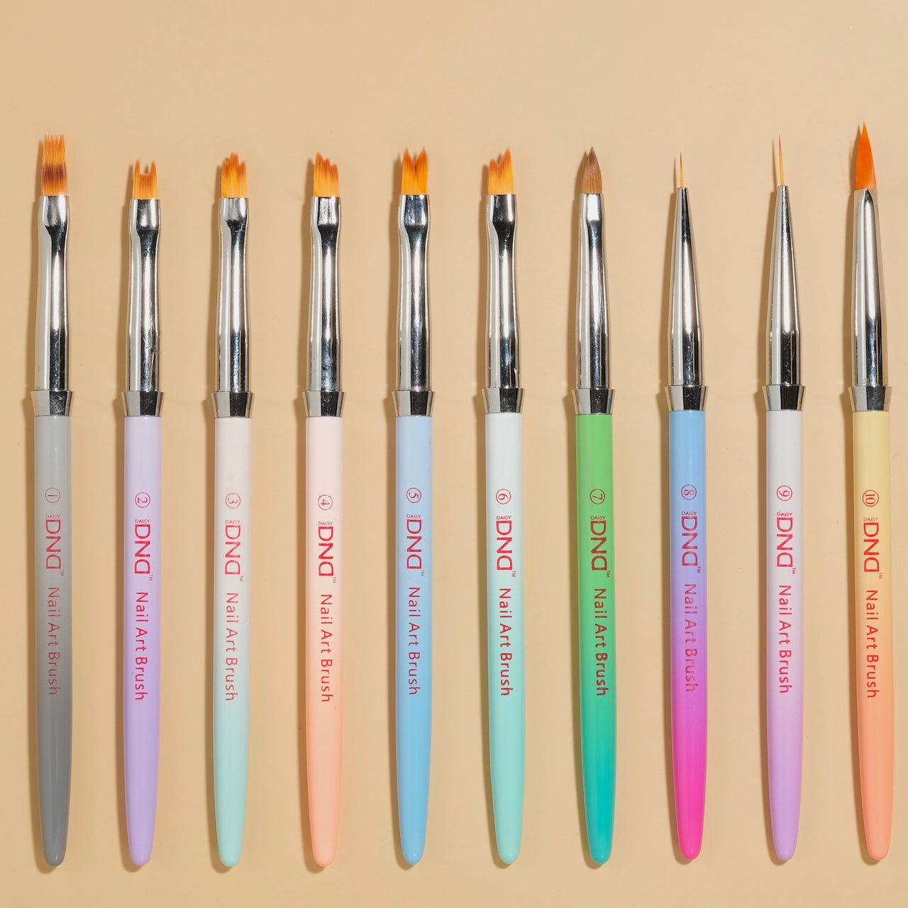 Nail Art Brushes – DND Gel