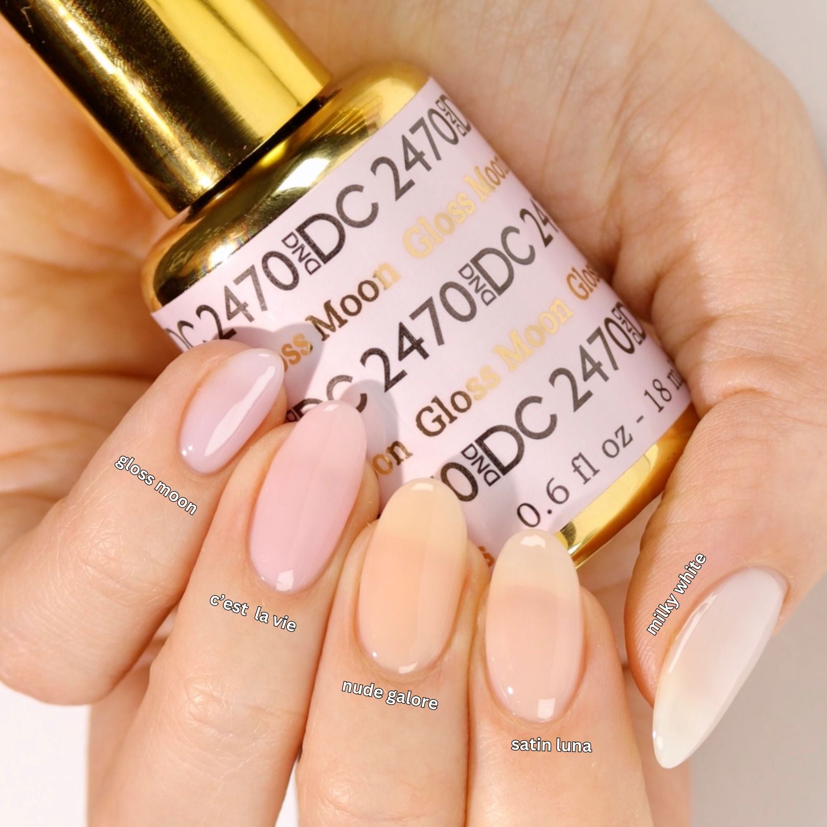 Milky White #2439 – DND Gel