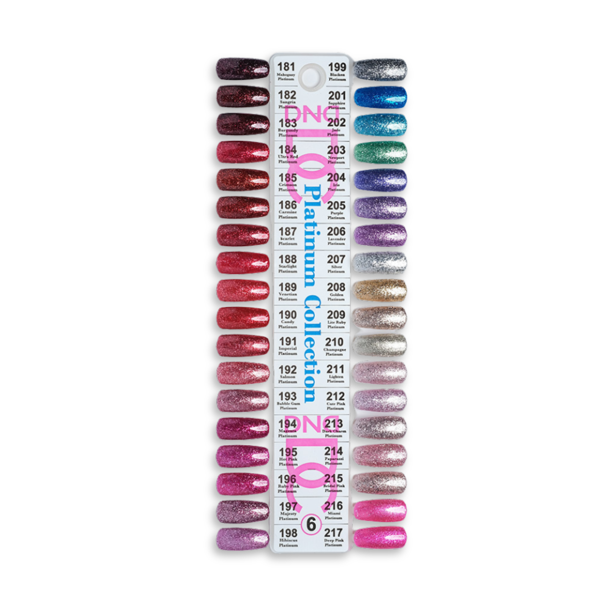 DC Platinum Collection Swatch - Single - 6 – DND Gel