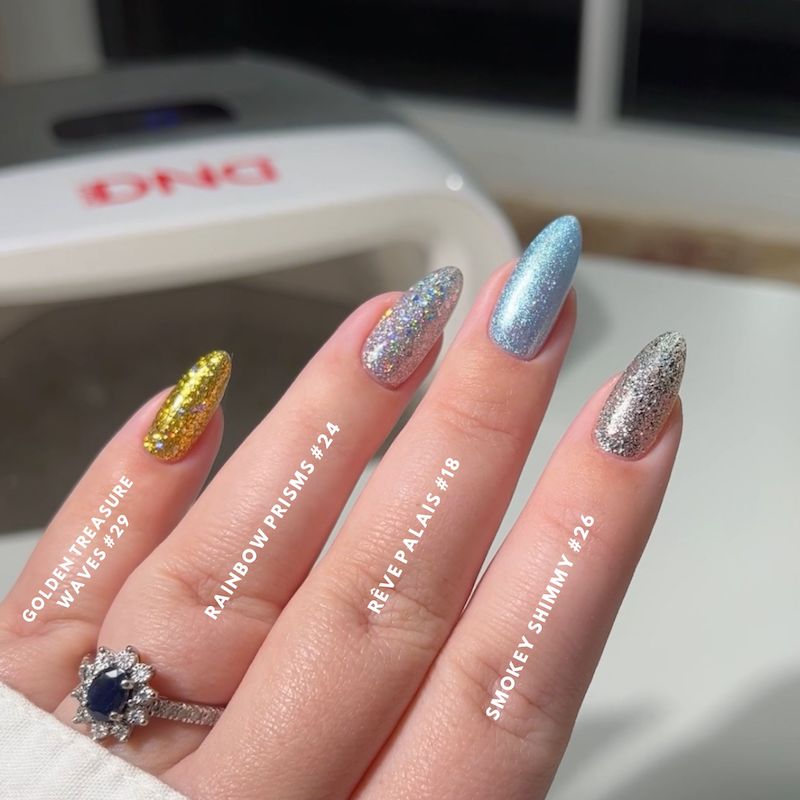 DIVA Mirrorball Collection Swatch – Single – 1 – DND Gel