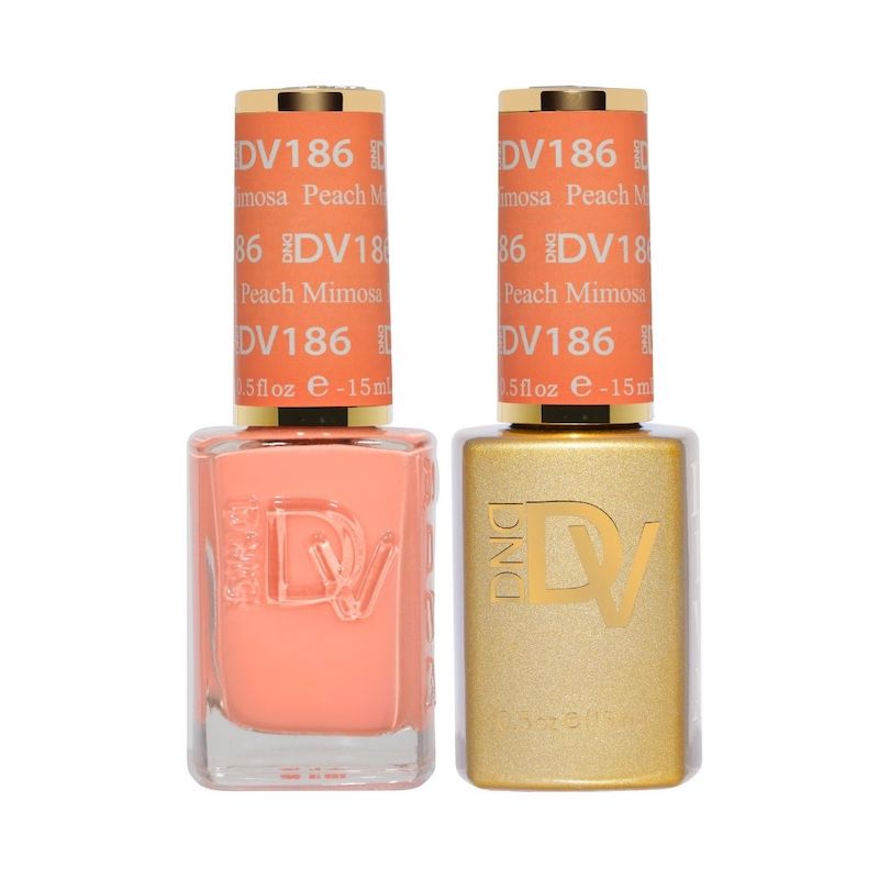 Peach Mimosa DIVA #186 – DND Gel
