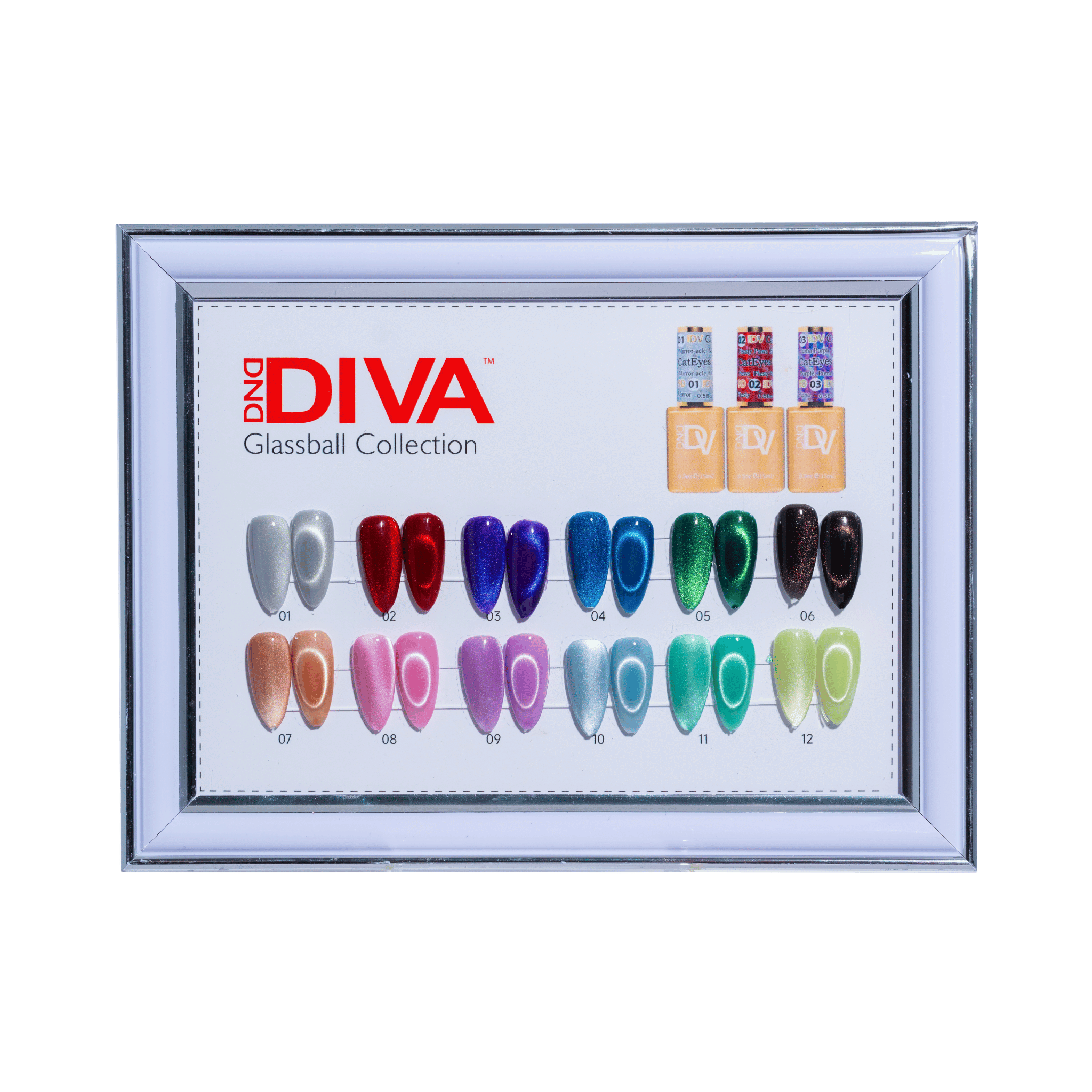 DIVA Color Swatches – DND Gel