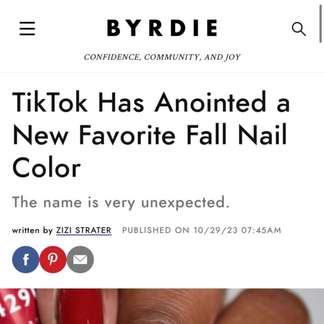 Boston University Red #429 – DND Gel