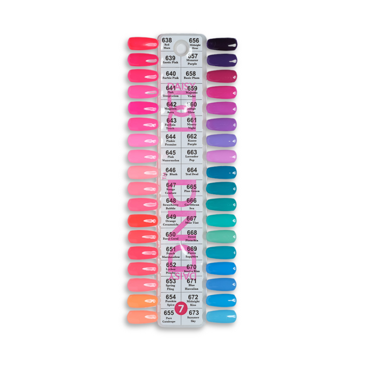 DND Color Swatches – DND Gel