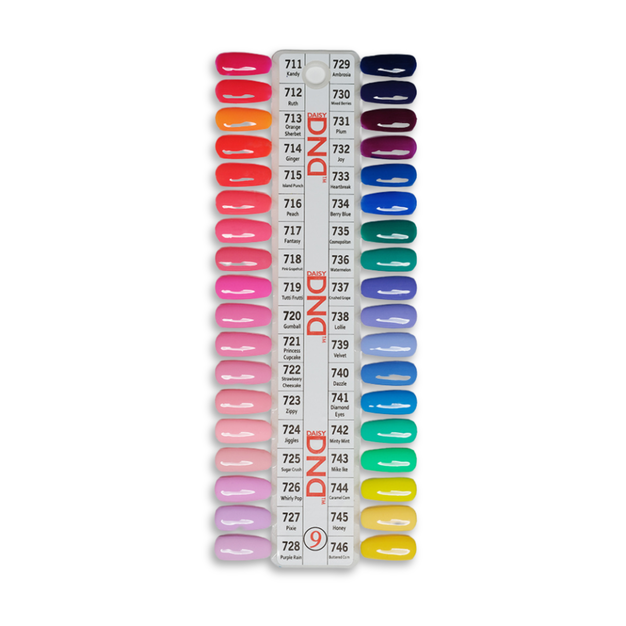 DND Color Swatches – DND Gel
