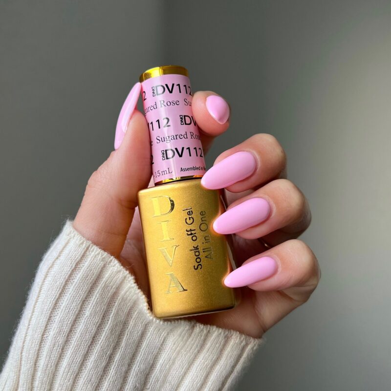 Sugared Rose DIVA #112 – DND Gel