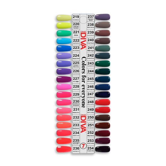 DIVA Parallel Universe Collection Swatch – Single – 7 – DND Gel