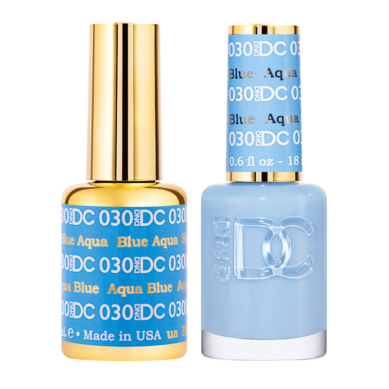 Aqua Blue #030 – DND Gel