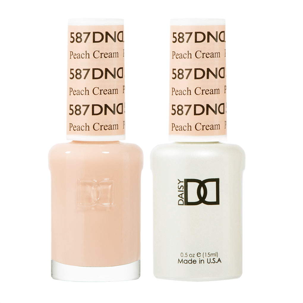 Peach Cream #587 – DND Gel