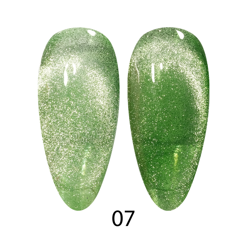9D Cat Eye Smoothie #07 - Velvet Fern – DND Gel