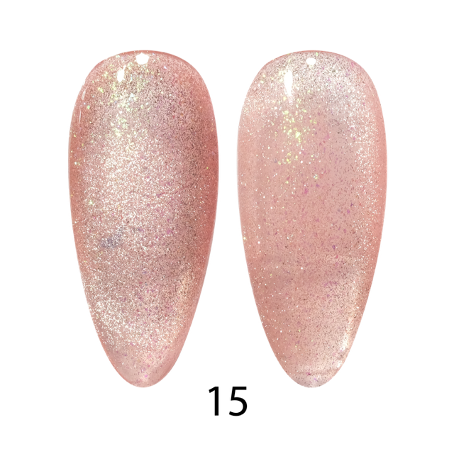 9D Cat Eye Unicorn #15- Conch Shell – DND Gel