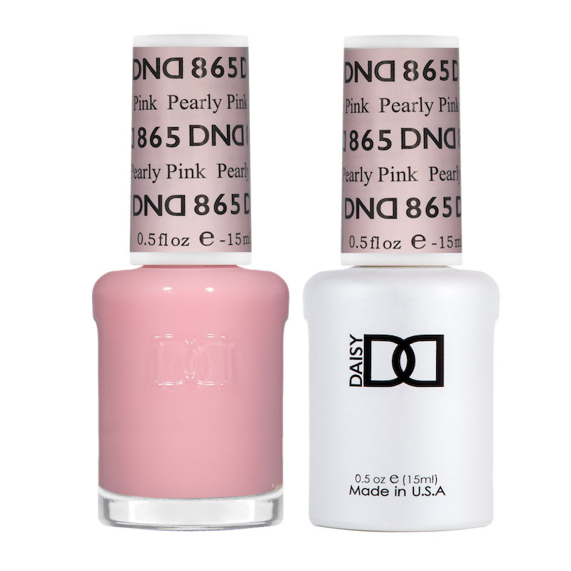 Pearly Pink #865 – DND Gel