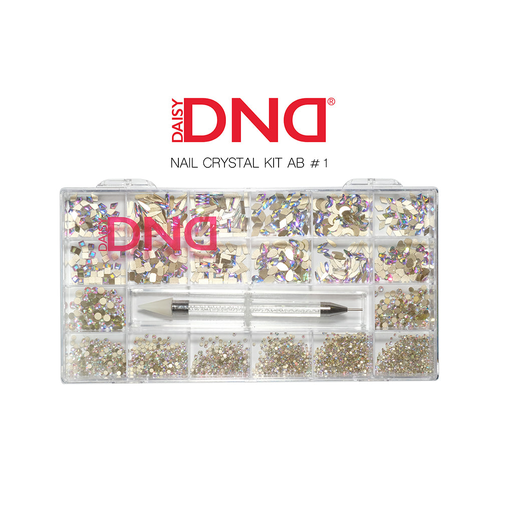Nail Crystal Kit AB #01 – DND Gel