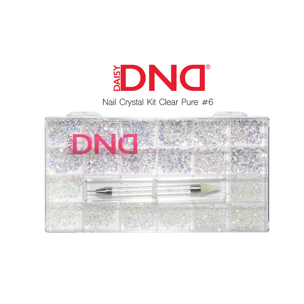 Nail Crystal Kit Clear Pure #06 – DND Gel