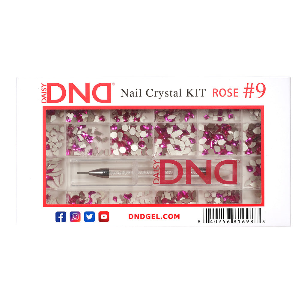 Crystal Kit - Rose #9 – DND Gel