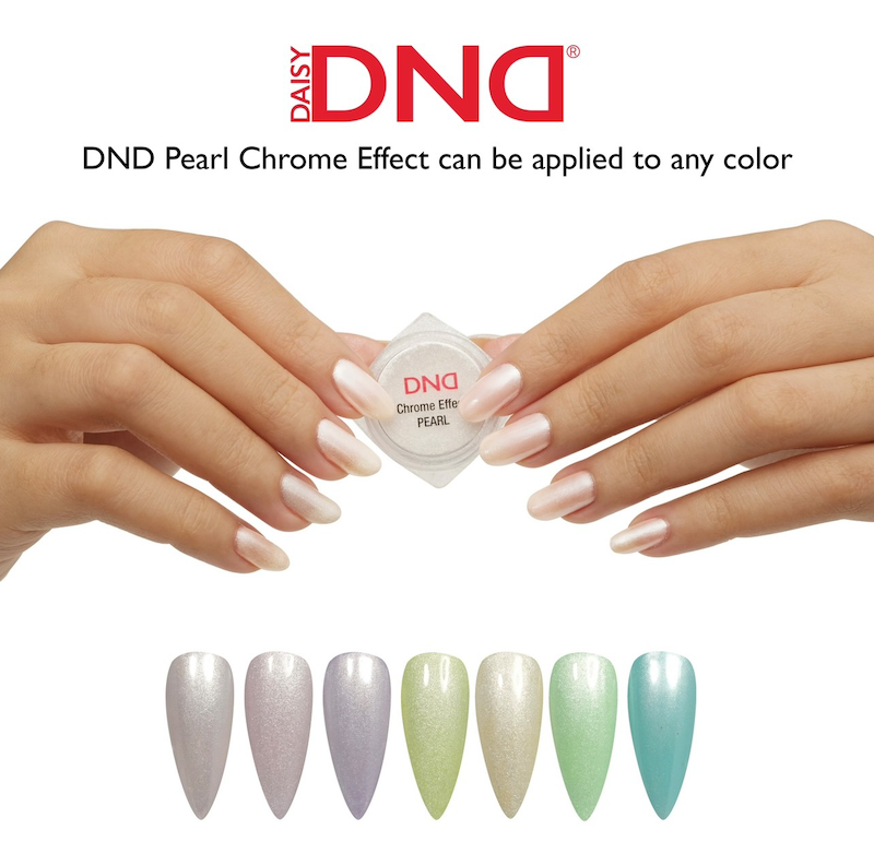 DND Pearl Chrome Effect – DND Gel