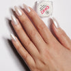 DND Chrome Effect White Silk #02 – DND Gel