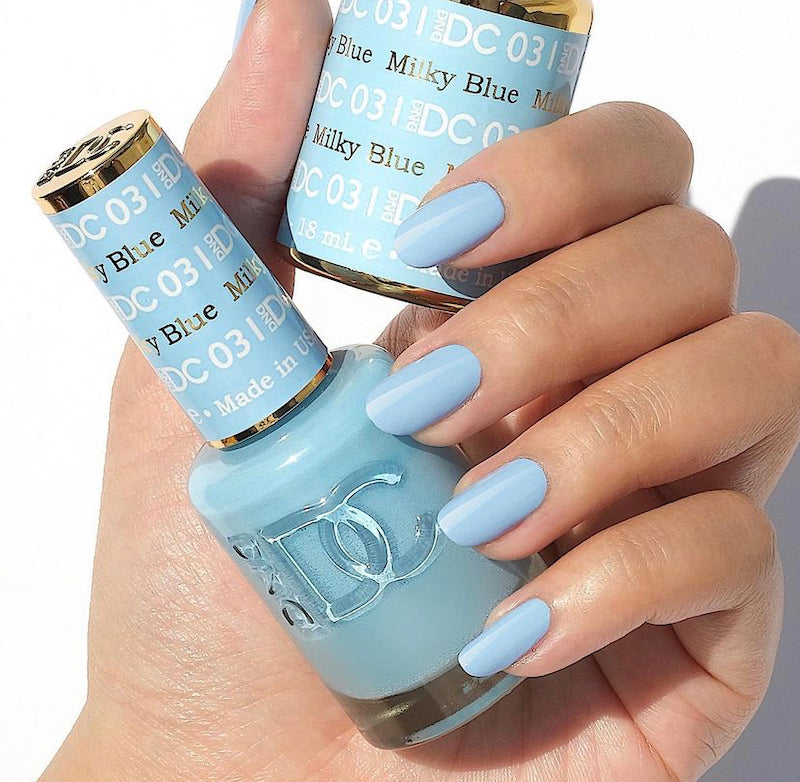 Milky Blue #031 – DND Gel