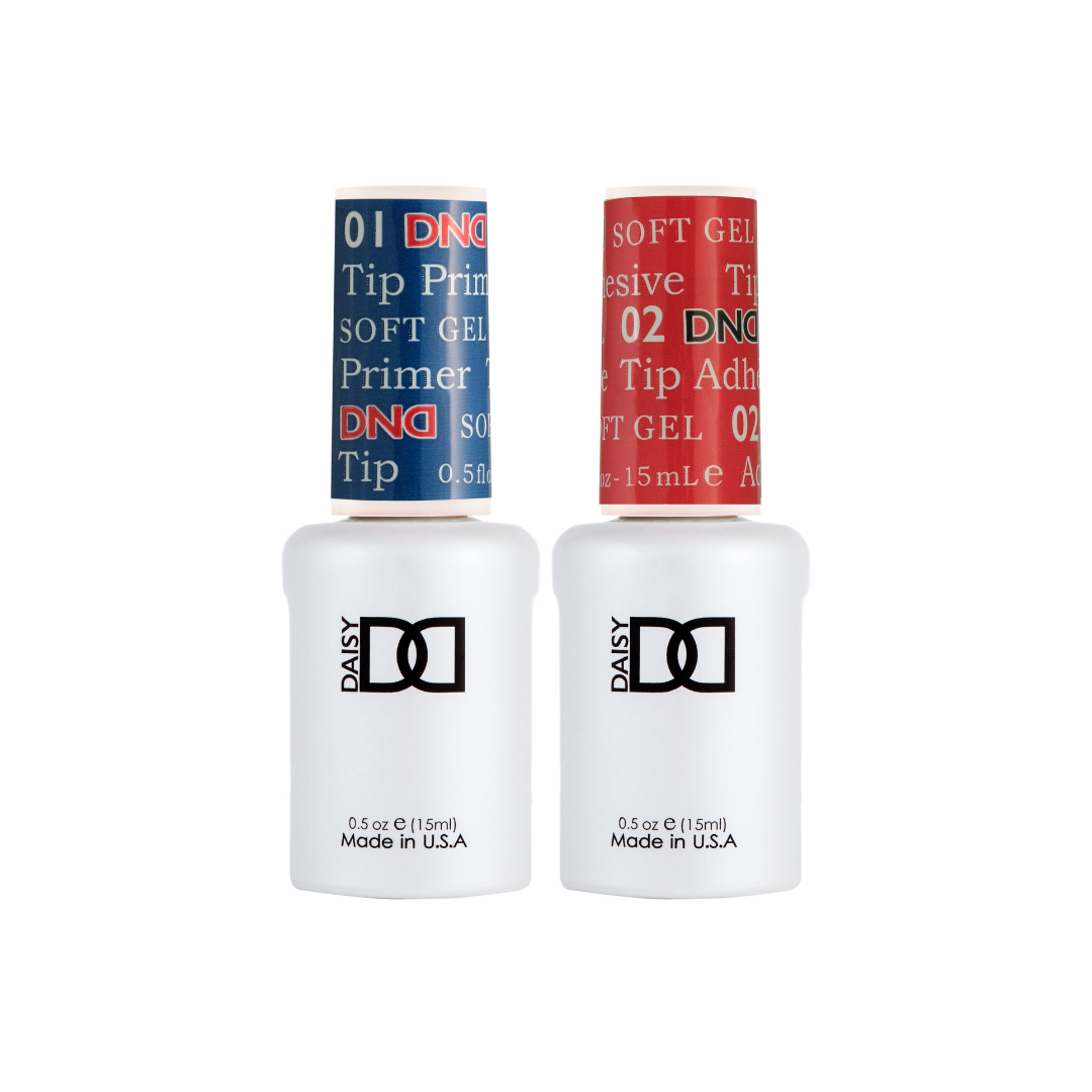 Soft Gel Tips Essentials - Primer + Adhesive Combo – DND Gel