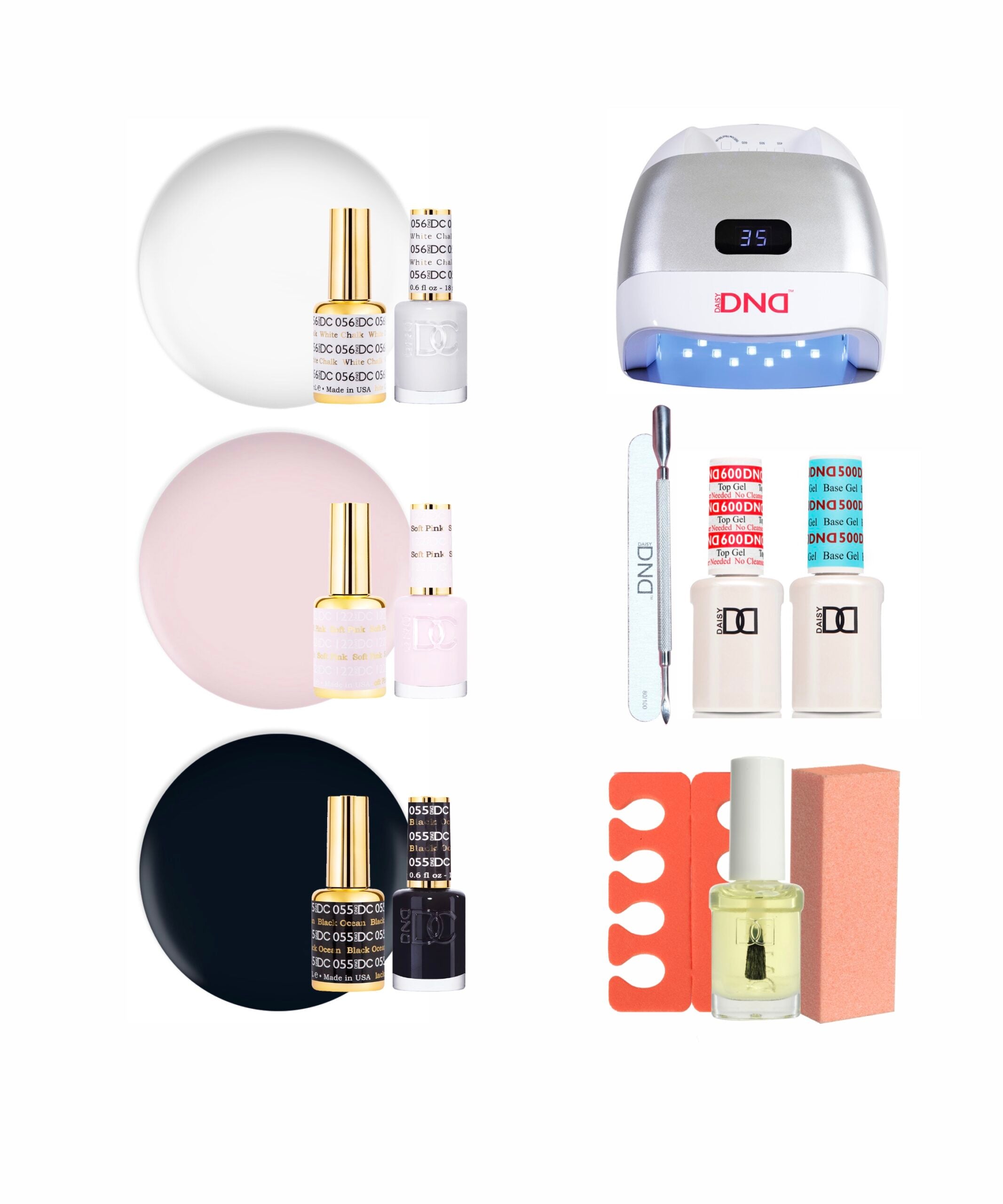 Back To The Basics Gel Polish Starter Kit – DND Gel